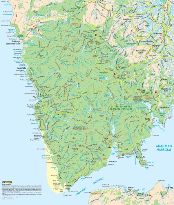 MAPS | Waitakere Ranges Protection Society