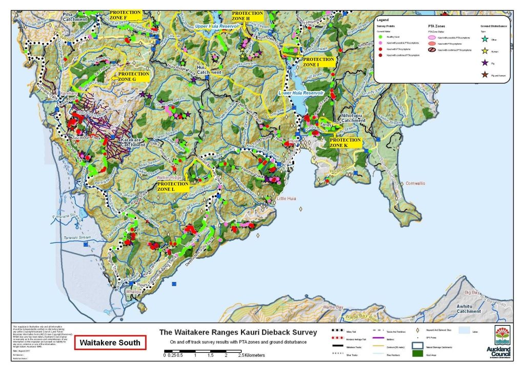 MAPS | Waitakere Ranges Protection Society